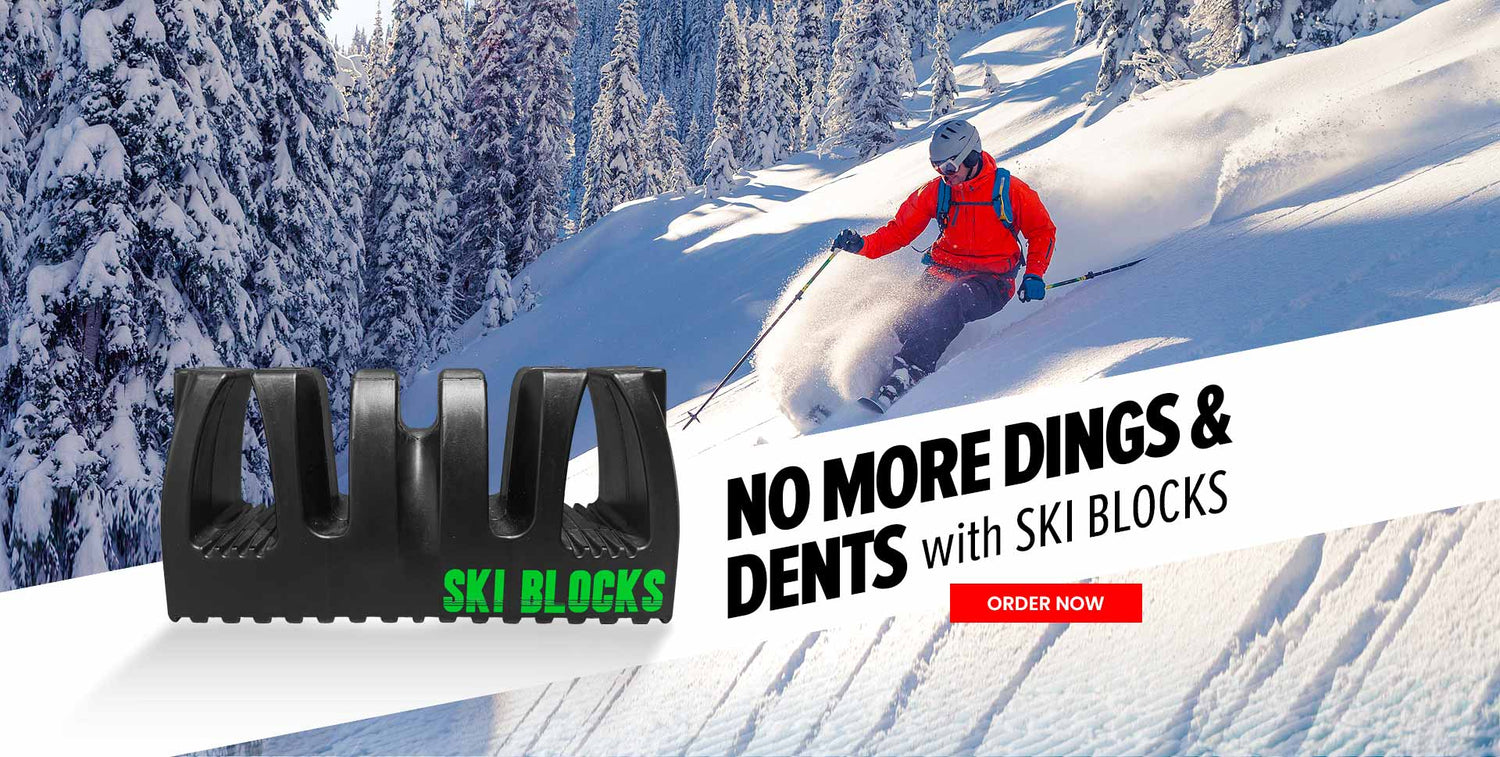 SKI BLOCKS | Portable & Affordable Ski Organizer | Order Now
