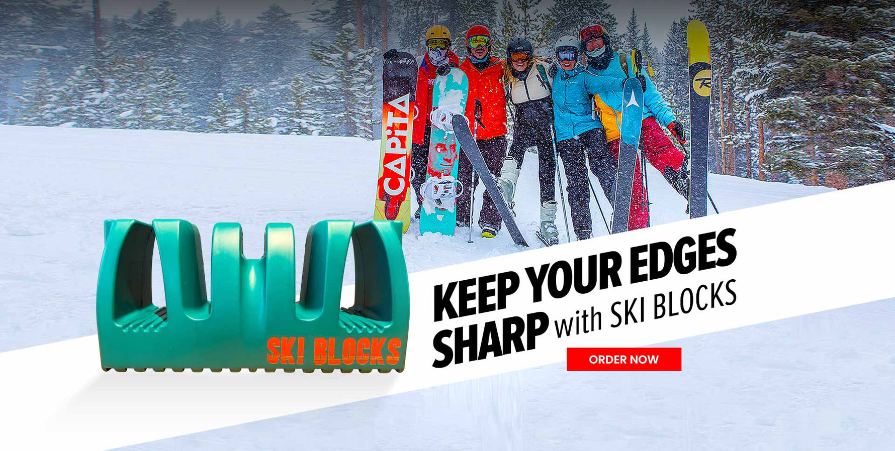 SKI BLOCKS | Portable & Affordable Ski Organizer | Order Now